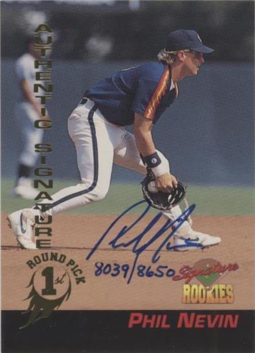 1994 Signature Rookies - Phil Nevin #37 Signatures /8650 (AU) for sale ...