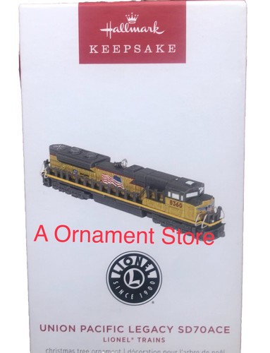 2024 Hallmark Lionel Train LIMITED Union Pacific Legacy SD70ACE Metal ...
