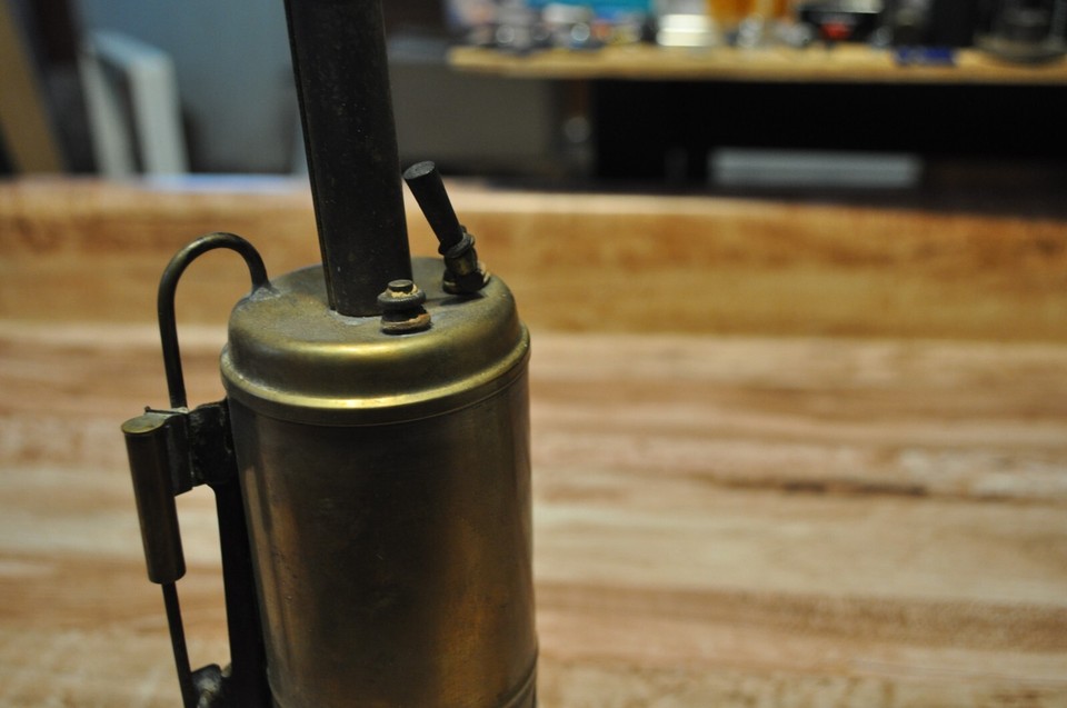 Vintage Antique Vertical Steam Engine All parts move | eBay