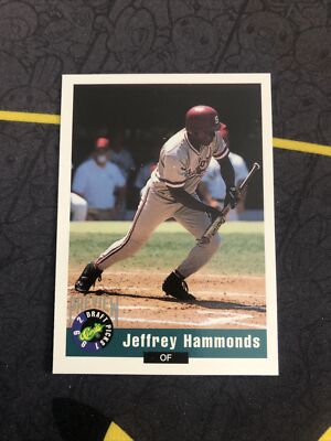 1992 Classic Draft Picks Baseball Promo Preview Jeffrey Hammonds RC ...