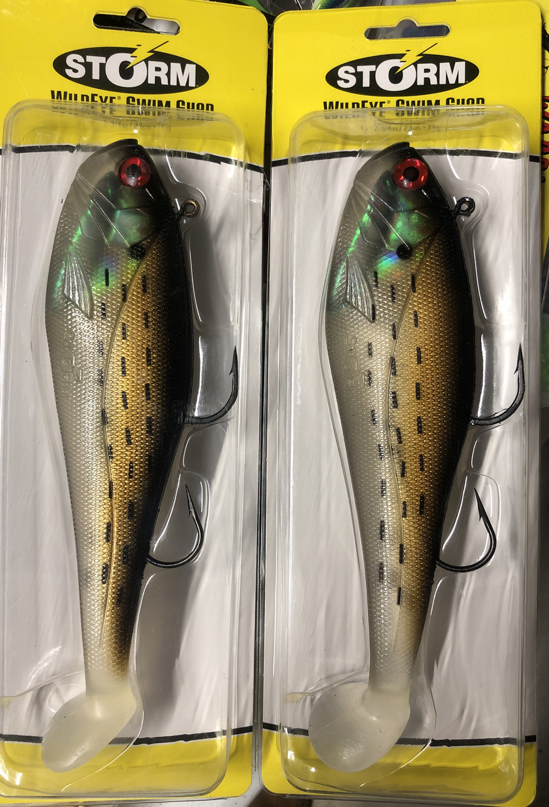 Storm WildEye Swim Shad Swimbait 9” Fishing Lure Bunker Lot Of 2 S10 | eBay