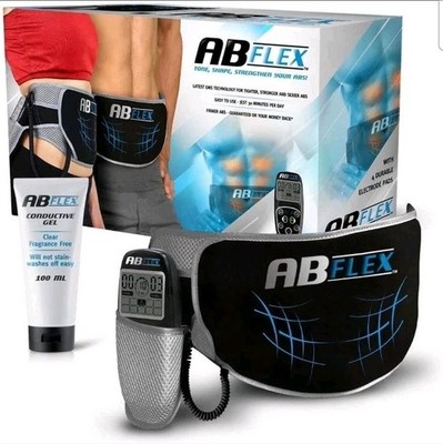 AbFlex Abdominal Toning System Abs Muscle Toner Shape Belt Trainer ...