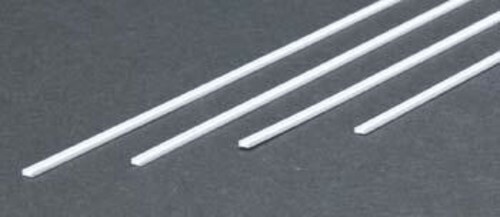 Evergreen Styrene Channel .100 2.5mm (4) - Model Railroad Scratch ...