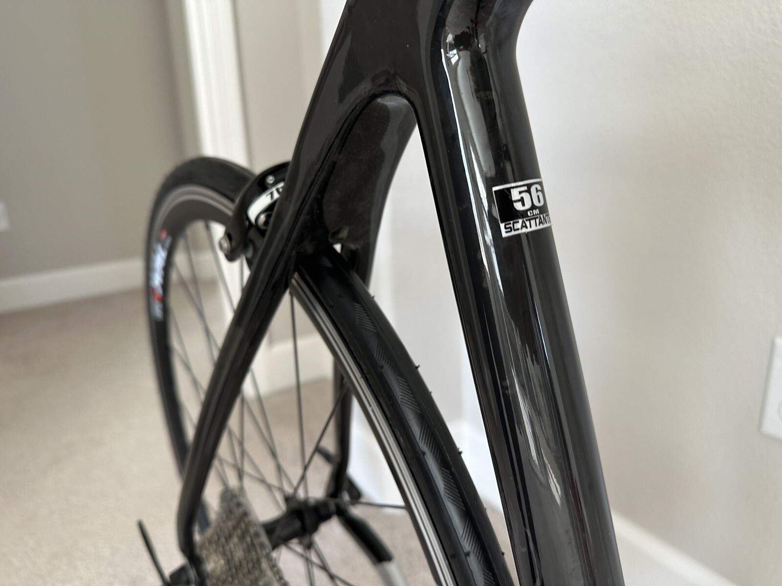 Carbon Road Bike Scattante, Size 56 cm, New | eBay