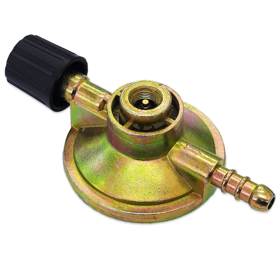 BUTANE GAS REGULATOR KIT 1M HOSE CLIPS 30mbar BBQ COOKER STOVE WEBER ...