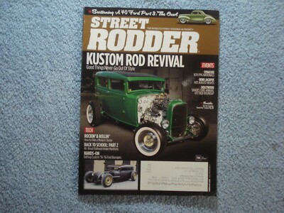 Street Rodder 2016 February Classic Hot Rod Modified Custom Cars and ...