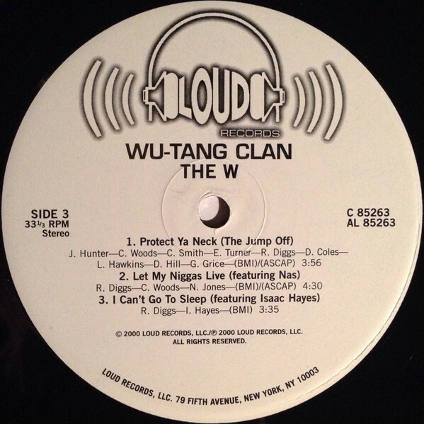 Wu-Tang Clan / The W 12" Vinyl Loud Record US Original Edition 2LP 2000 ...