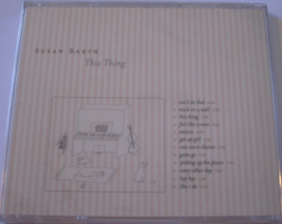 SUSAN BARTH - This Thing CD Peculiar PR3 SEALED New ALBUM Compact Disc ...