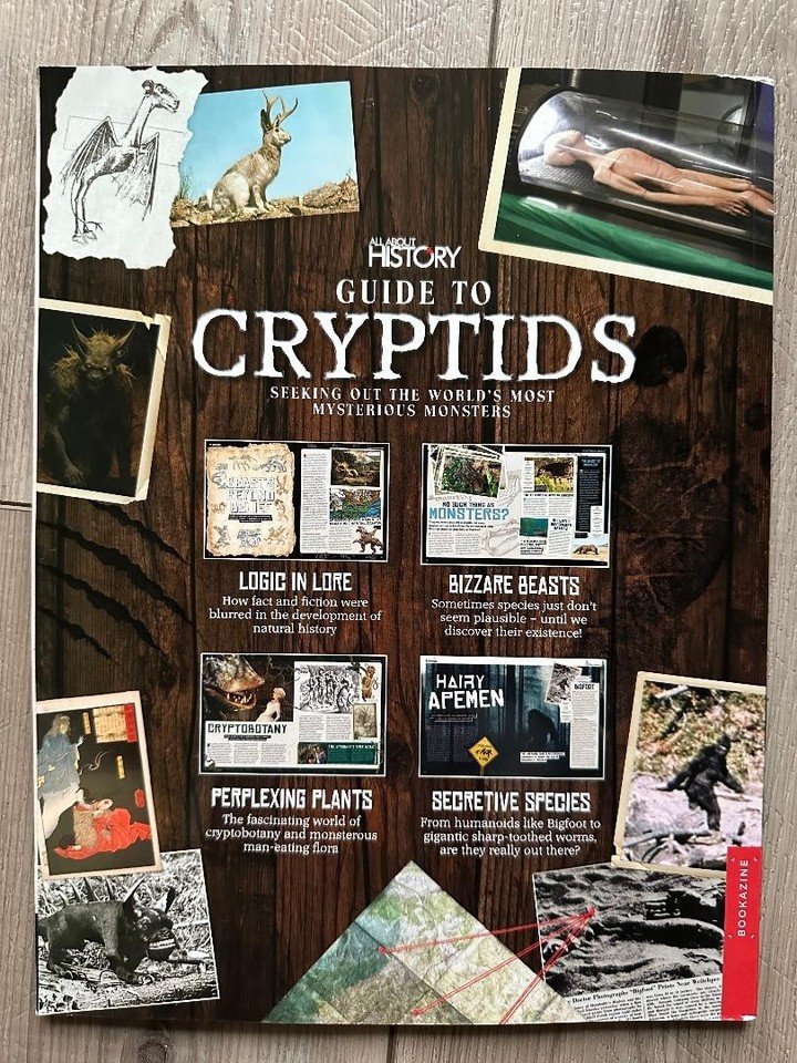 2025 GUIDE TO CRYPTIDS All About History SPECIAL EDITION Mysterious ...