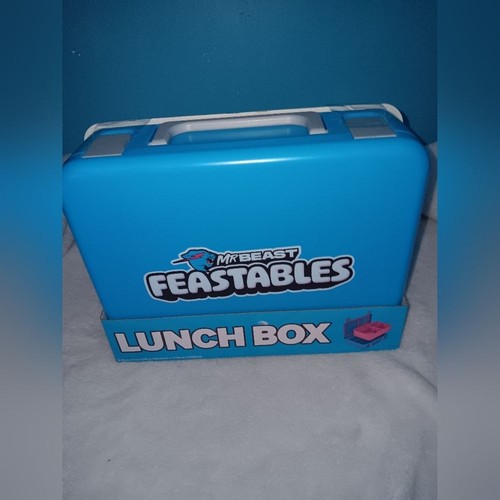 NWOT Mr. Beast Blue Lunch Box Unisex | eBay
