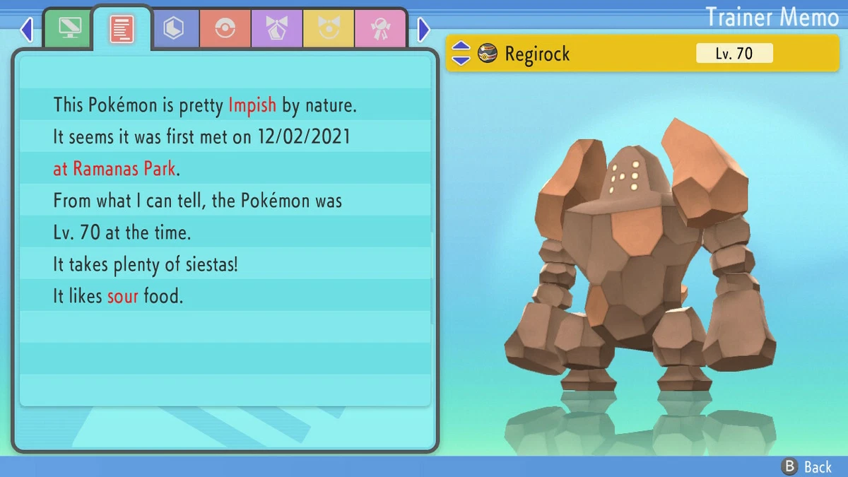 Regirock Sprite