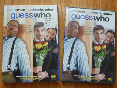 Guess Who Movie Ashton Hutcher Bernie Mac DVD w/ Slipcover Sleeve Sony ...
