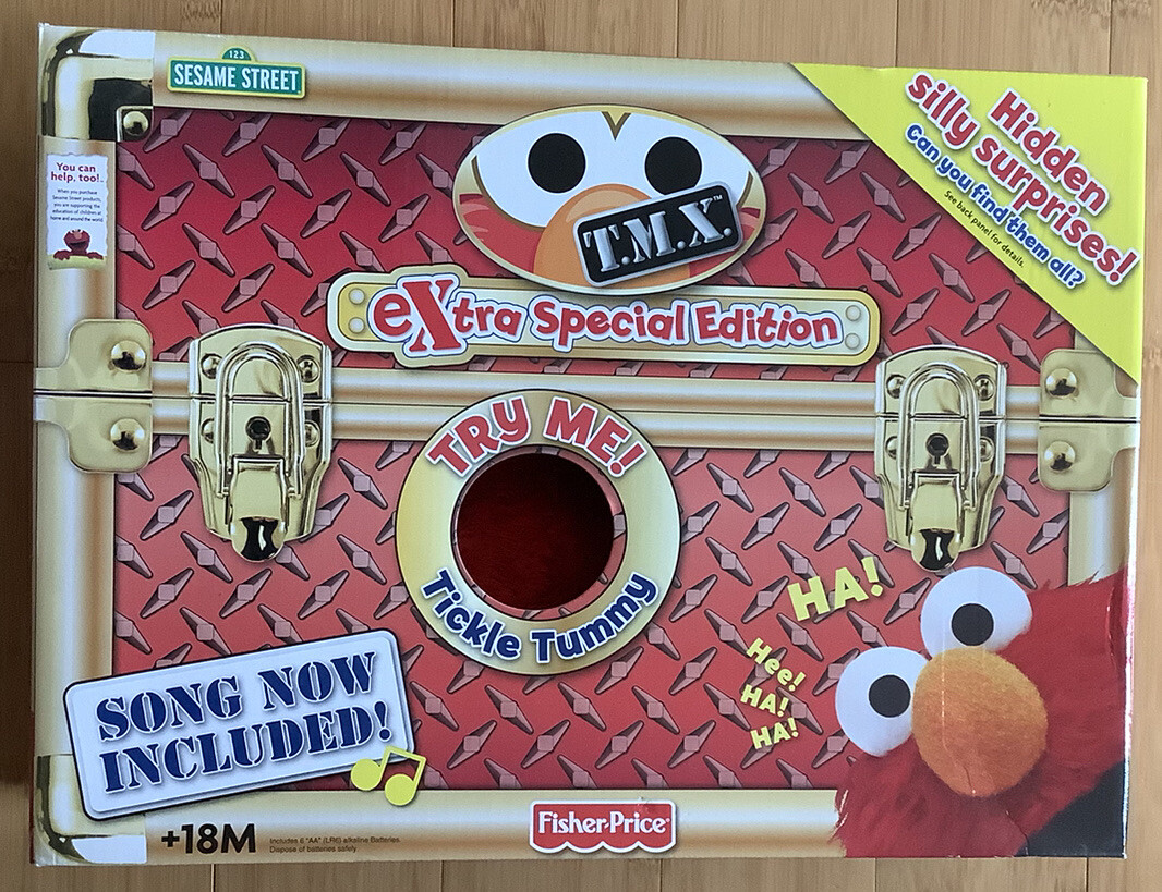 Fisher-Price Tickle Me Elmo TMX Extra Special Edition Brand New in Box 27084572445 | eBay
