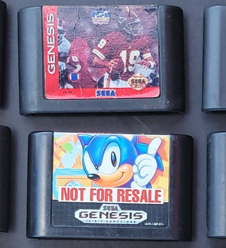 Sega Genesis Game Carts Lot Of 7 UNTESTED In Preowned Condition As Is ...