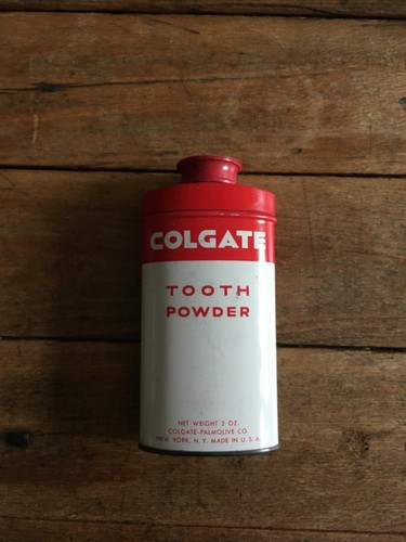 1940s Vintage Colgate Tooth Powder Tin Box | eBay