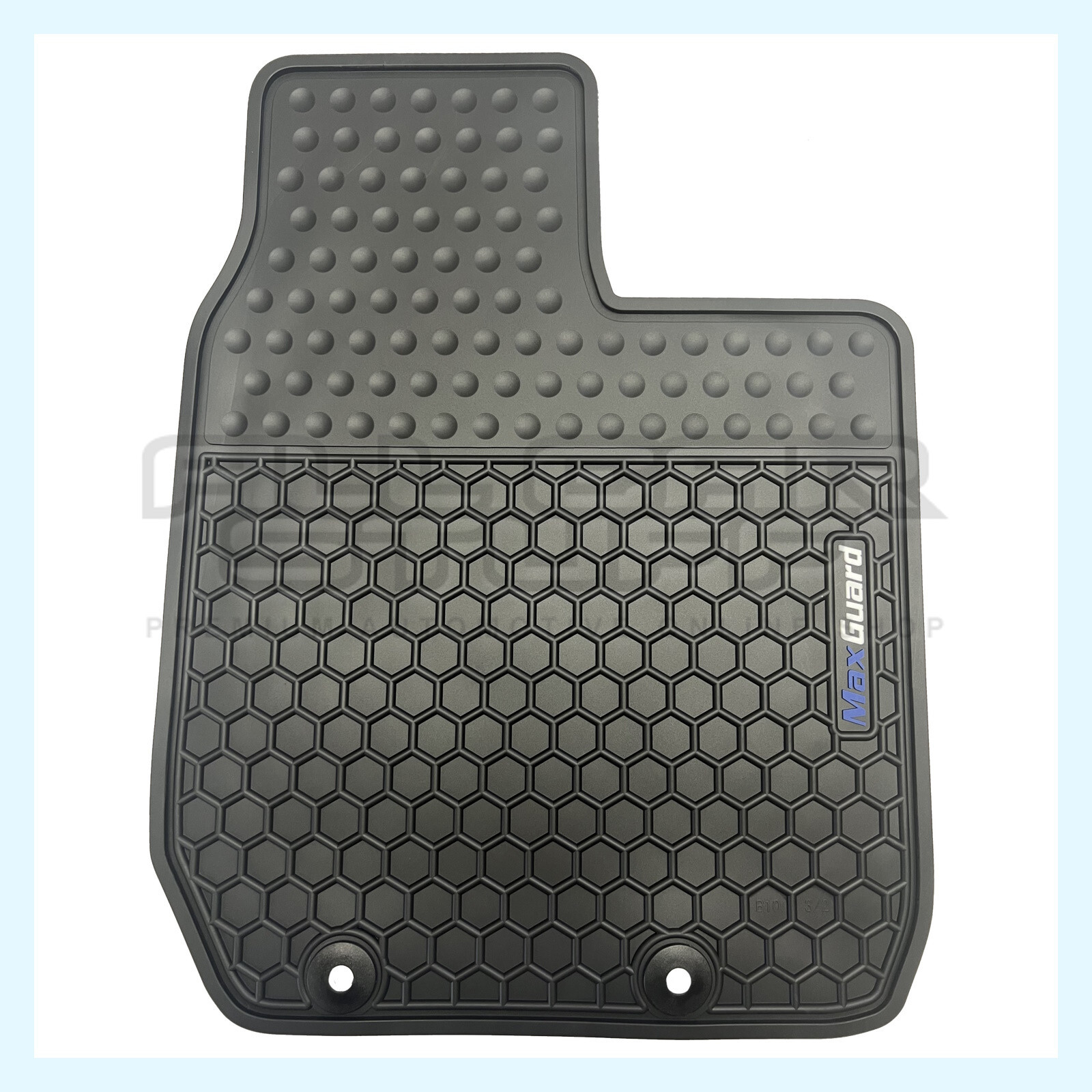 Heavy Duty Rubber Floor Mats for Isuzu MU-X (MUX) 2-Row Set: 06/2021 to ...