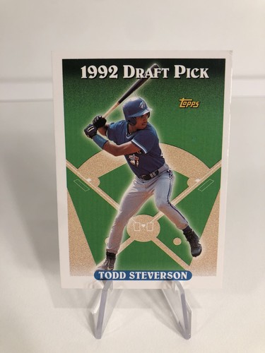 1992 Topps Draft Pick TODD STEVERSON #269 Toronto Blue Jays | eBay