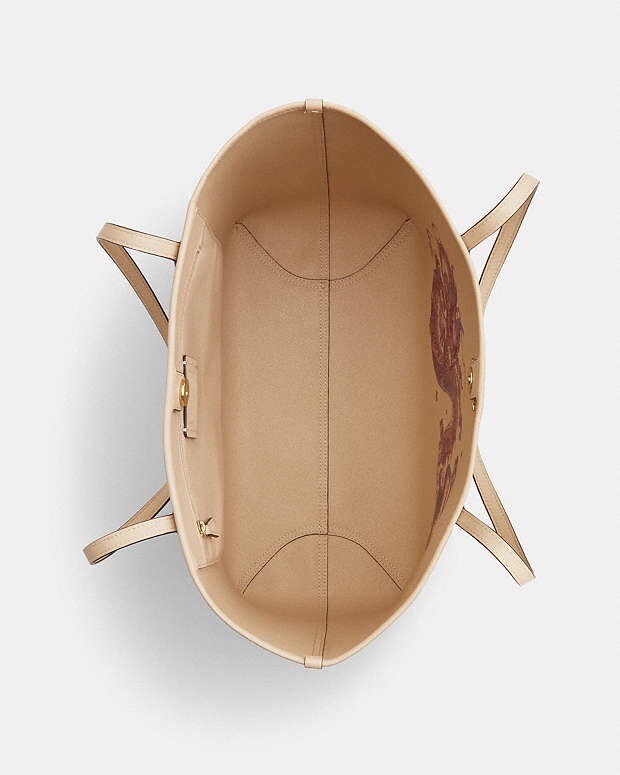 NWT Coach CQ188 New Year City Tote With Dragon in Signature Canvas and ...