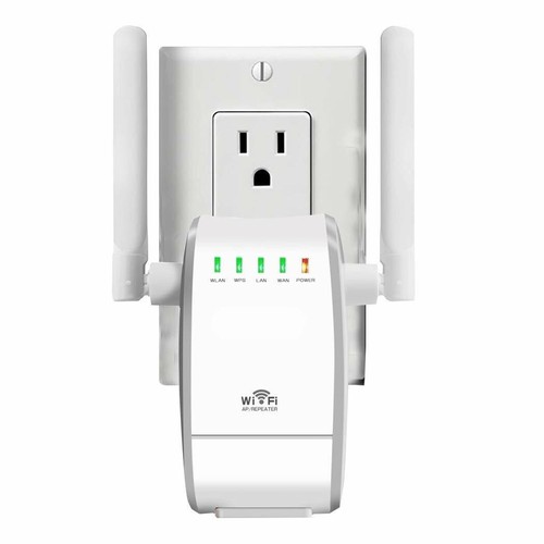 WLAN Router 300Mbps WiFi Extender Wireless Repeater AP Internet Signal ...