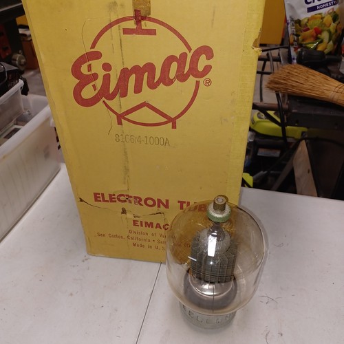 Vintage Eimac Electron Tube 8166/4-1000A | eBay