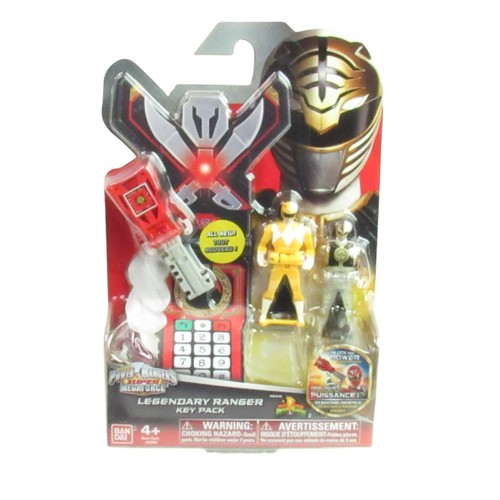 Power Rangers Super Megaforce Key Pack Red Yellow White MMPR 38310 NIP ...
