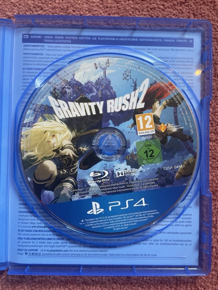 Gravity Rush 2 (PlayStation 4, 2017) | eBay UK