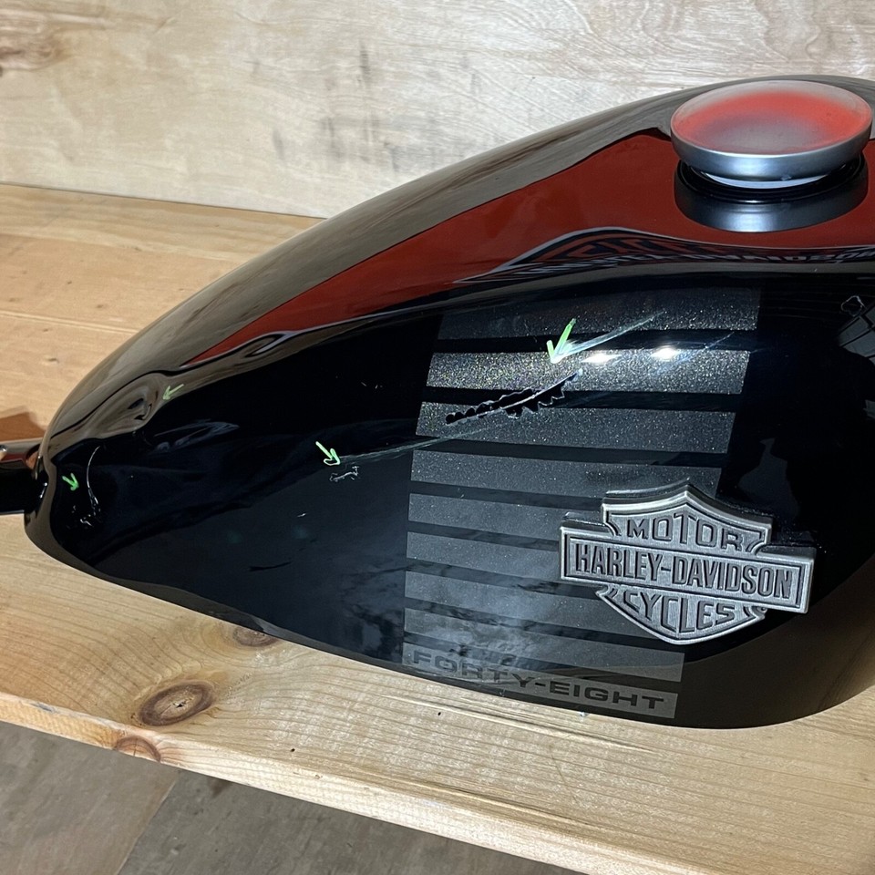 Harley-Davidson Sportster XL1200 2.2 Gallon Gas Tank fuel tank forty ...
