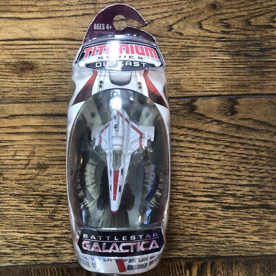 New 2007 Hasbro Battlestar Galactica Titanium DieCast Colonial Viper ...