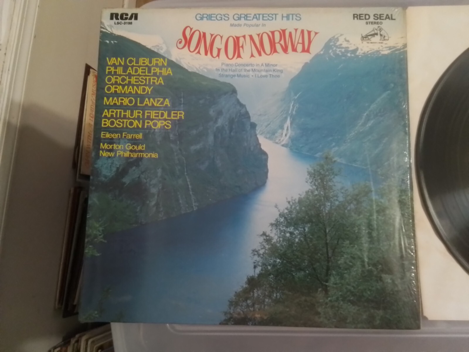 Grieg's Greatest Hits Made Popular in Songs of Norway 1971 - LSC-3198 ...