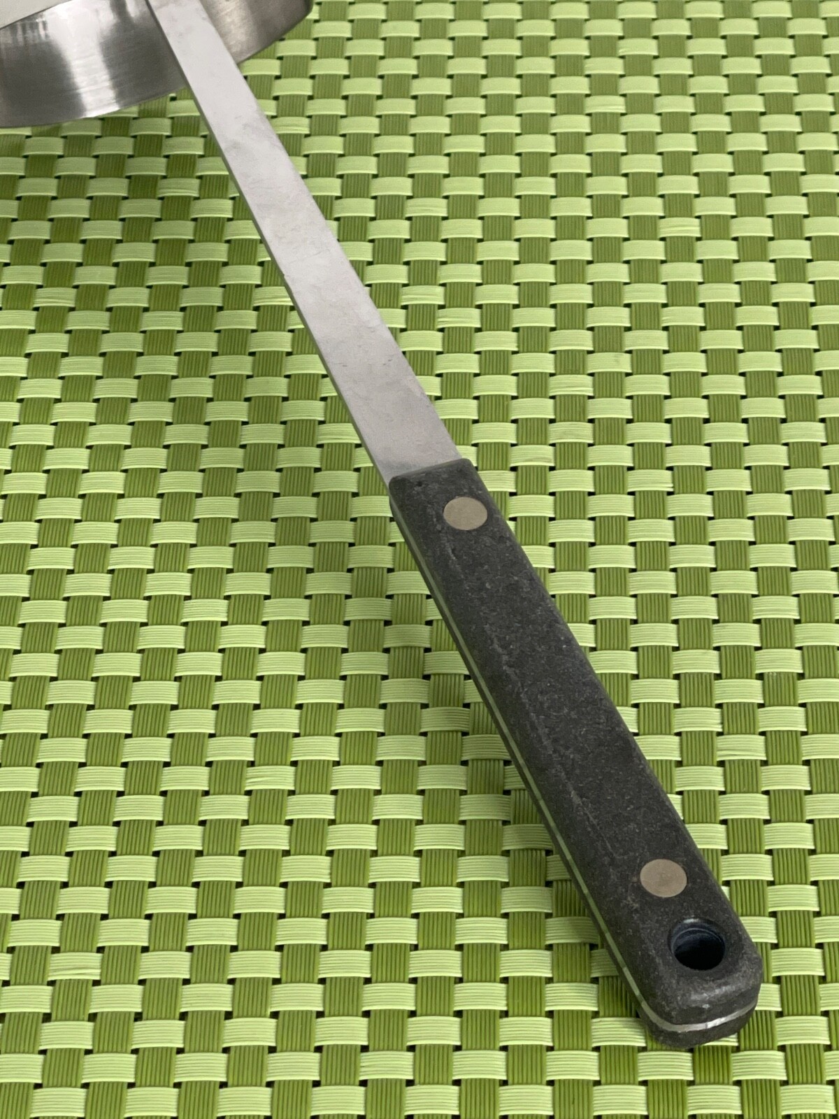 EKCO Flint Stainless Gravy Ladle Vanadium USA Kitchen Utensil Black ...