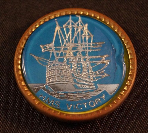 Hms Victory Boton Insignia Pin | eBay