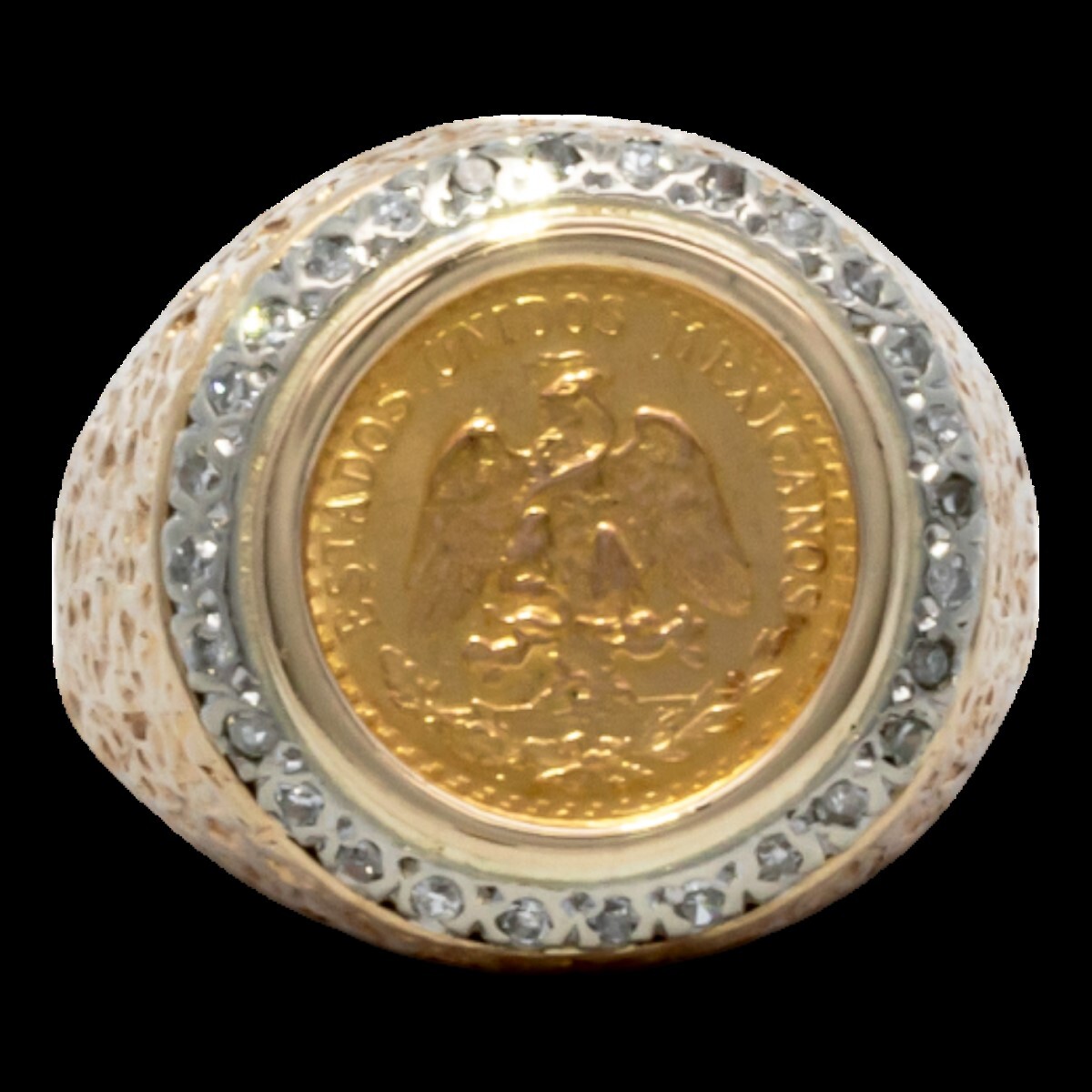 Gent's Diamond Cluster Ring 29 Diamonds .29 Carat T.W… - Gem