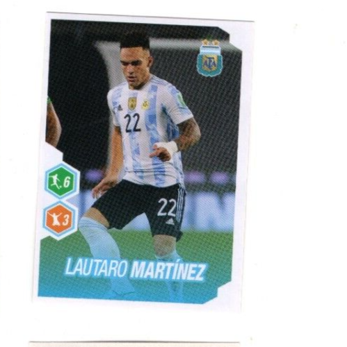 Lautaro Martinez 2022 Rare Panini Sticker Futbol Argentino World Cup ...