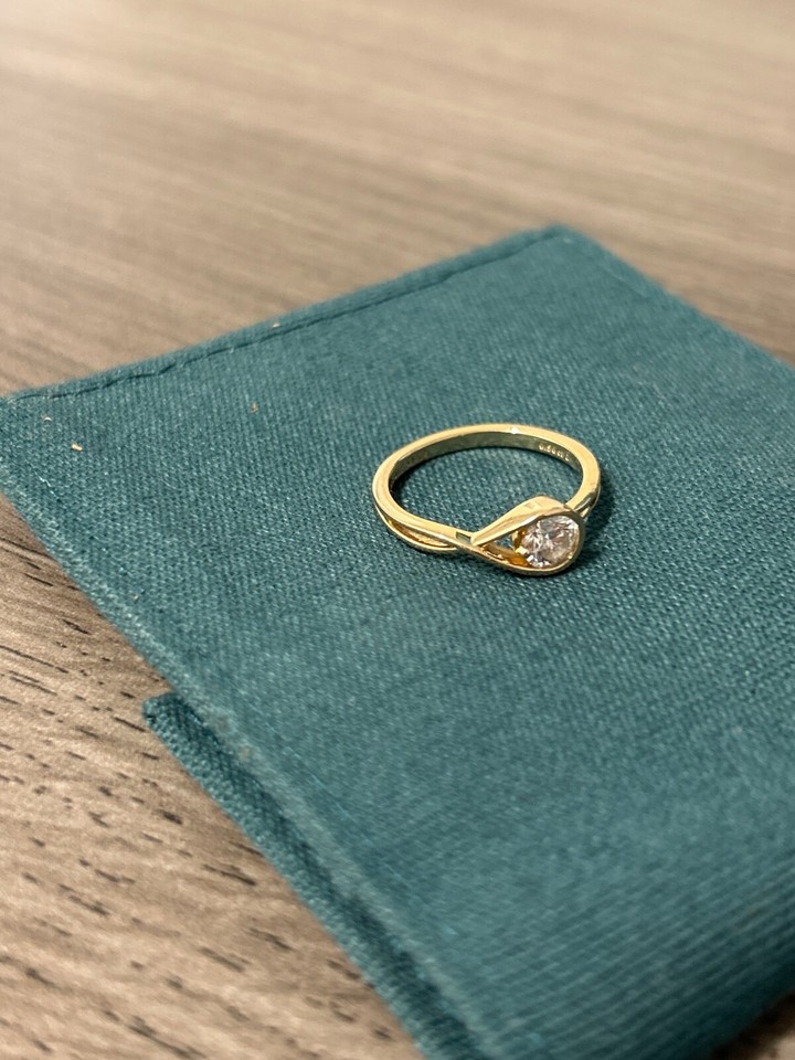 Pandora Infinite Lab Grown Diamond Ring 0.5 carat 14k gold size 7 | eBay