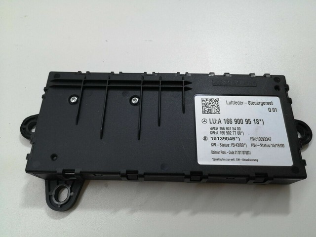 MERCEDES W166 Airmatic Air Suspension Contol Module A1669009518 for ...