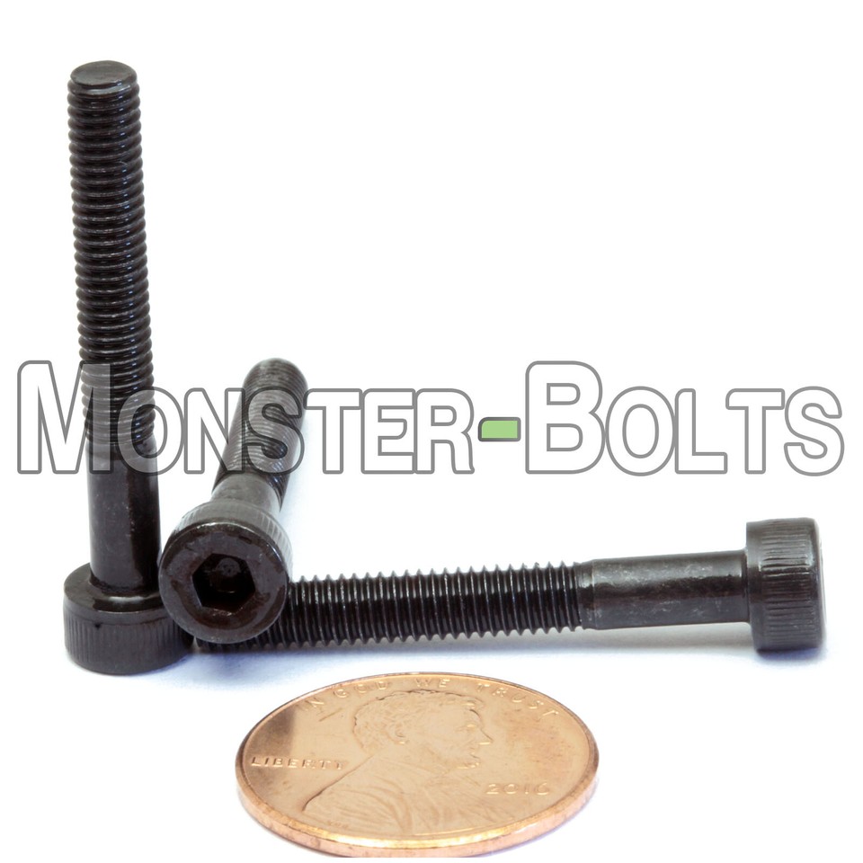 M4 Socket Head Cap Screws, 12.9 Alloy Steel w/ Black Oxide DIN 912 ...