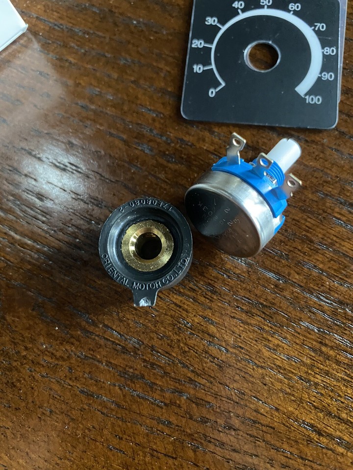 Oriental Motor PAVR-20KZ 20K External Speed POTENTIOMETER New In Box ...