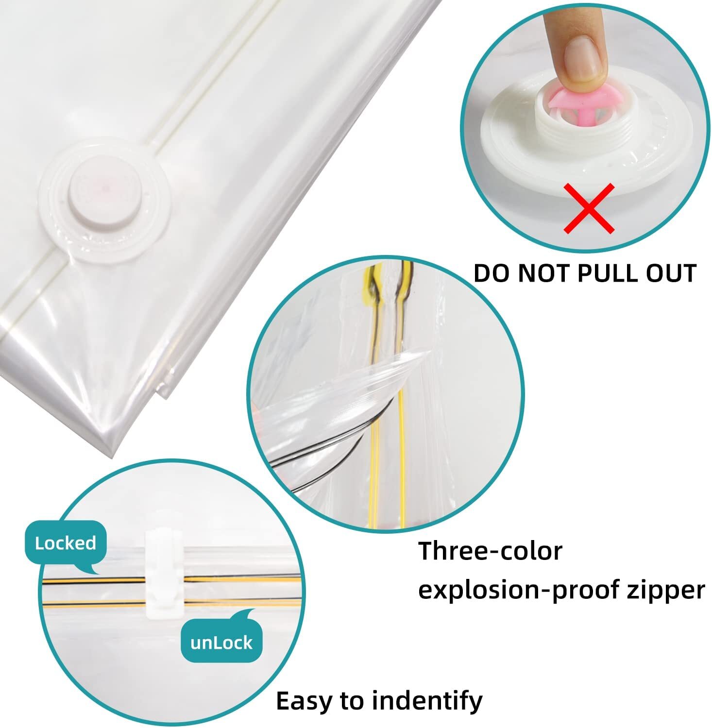 Bolsas Para Guardar Ropa De Almacenamiento En El Closet Al Vacío ...