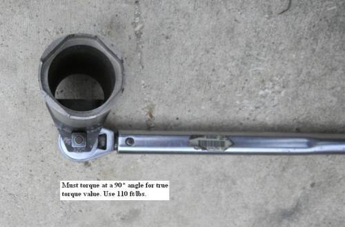 Custom Hydroboost Socket for Large 4 Point Nut | Metallic | United States