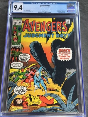 Avengers #90 Marvel Comics 1971 CGC 9.4 | eBay