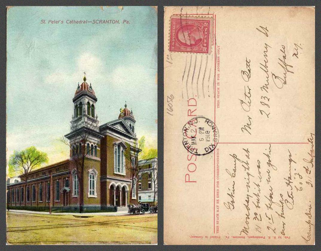 PENNSYLVANIA Scranton VINTAGE POSTCARD | eBay