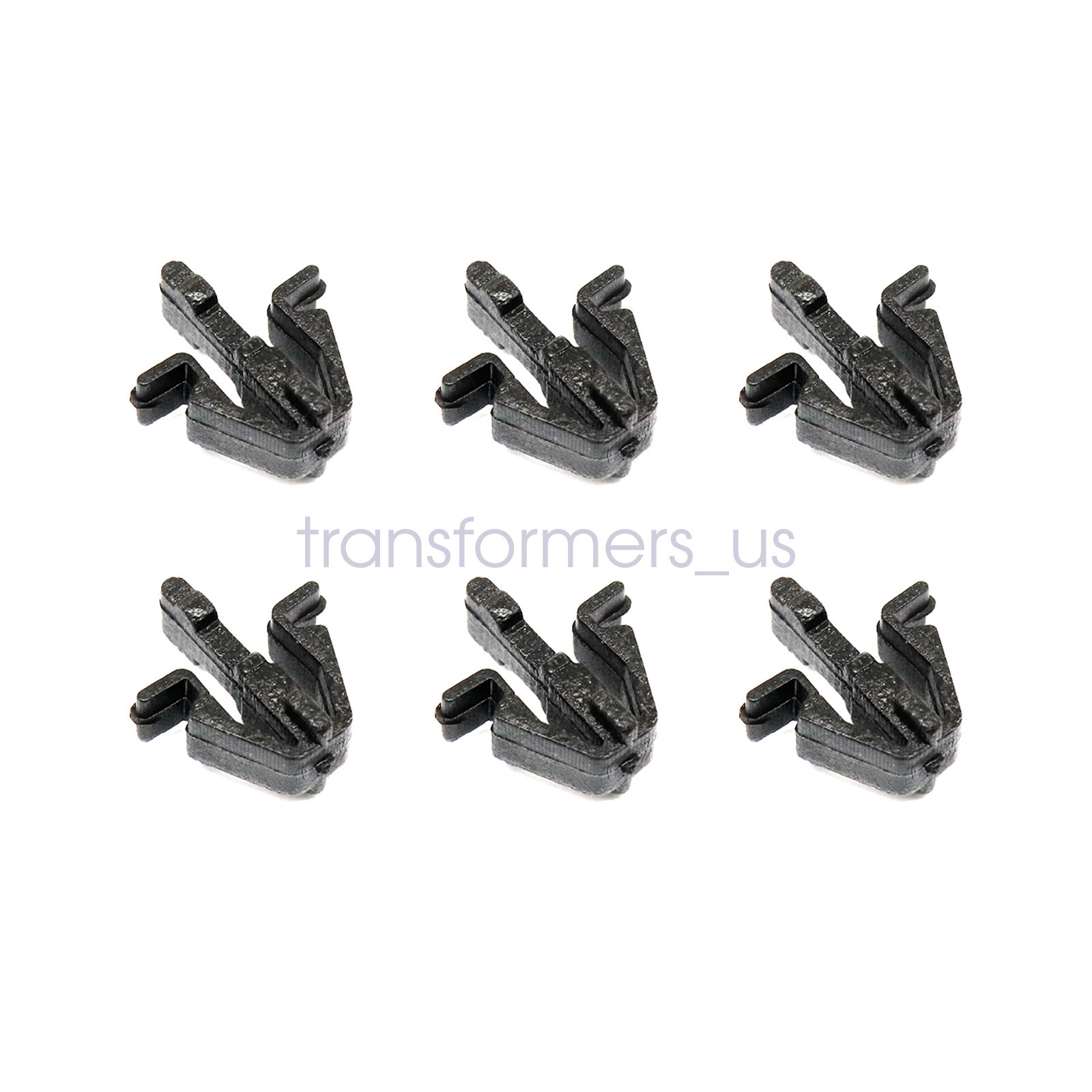 NEW Set of 6 Grille Clips Black Fit For Isuzu NPR NPR-HD NQR NRR 2008 ...