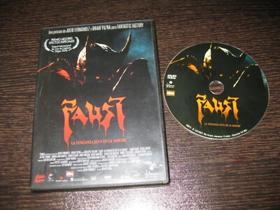Faust The Vengeance Is In The Blood DVD Mark Frost Isabel Brook Jeffrey ...