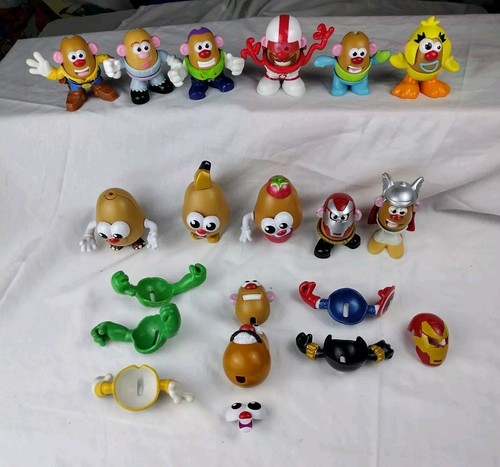 Mini Mr Potato Head Lot Toy Story Hulk Captain America Iron Man 40 ...