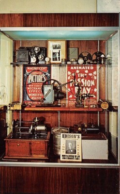 First Sound Movie Projector Kinetoscope Recorder Edison Home Museum | eBay