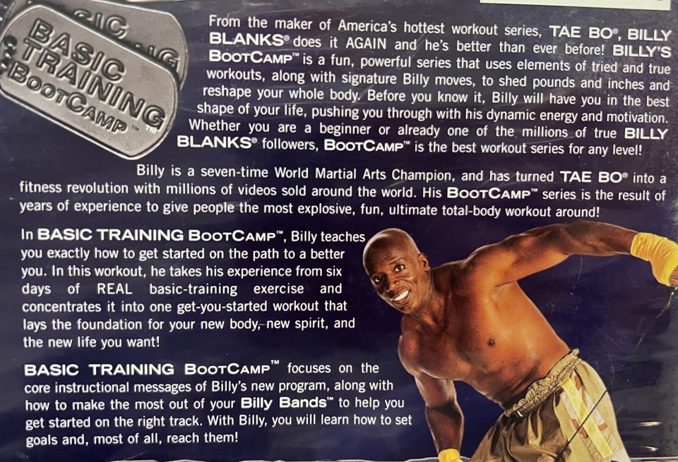 Billy's BootCamp [DVD] Basic Training Bootcamp - 018713504562 ** Brand New ** 18713504562| eBay