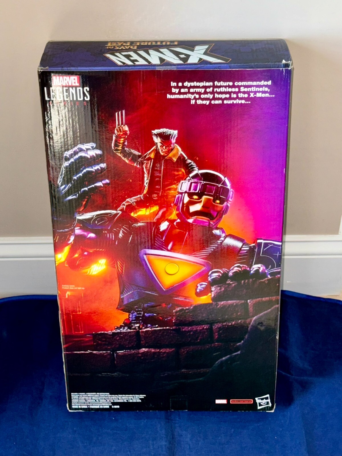 Marvel Legends X-Men Days of Future Past Wolverine & Sentinel Deluxe ...