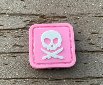 Pete's Pirate Life Morale Pouch Patch Ranger Eyes Patch White/Pink EDC | eBay
