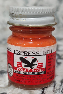 FLOQUIL POLLY SCALE MODEL & RAILROAD COLORS PAINT .5 oz - EXPRESS RED ...