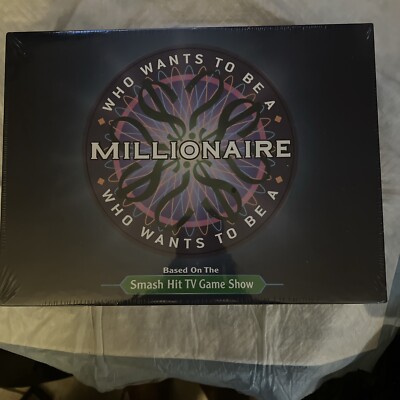 WHO WANTS TO BE A MILLIONAIRE 2000 Pressman FAMILY BOARD GAME Sealed ...